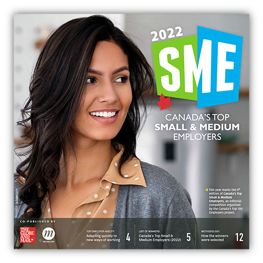Canada's Top Small & Medium Employers (2022)